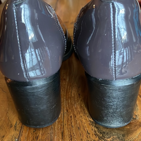 Clarks | Shoes | Clarks Artisan Tarah Sofia Plum Block Heel Comfort ...